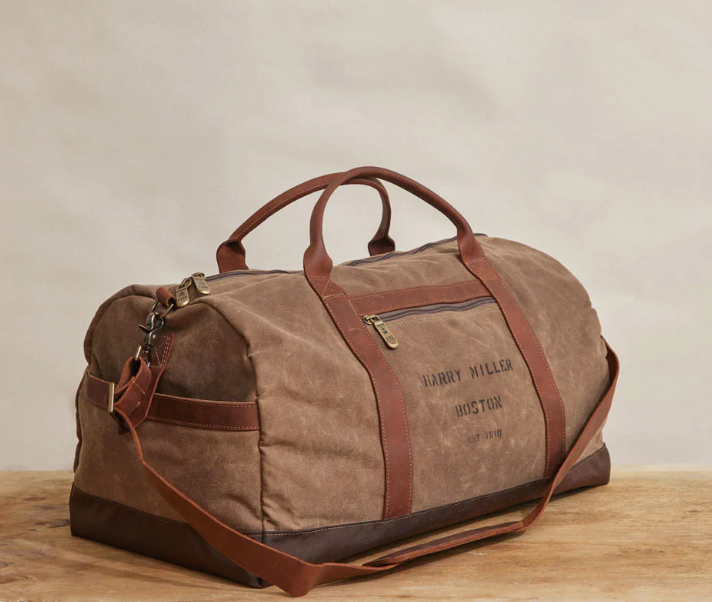 Waxed Canvas Bags – Harry Miller Boston